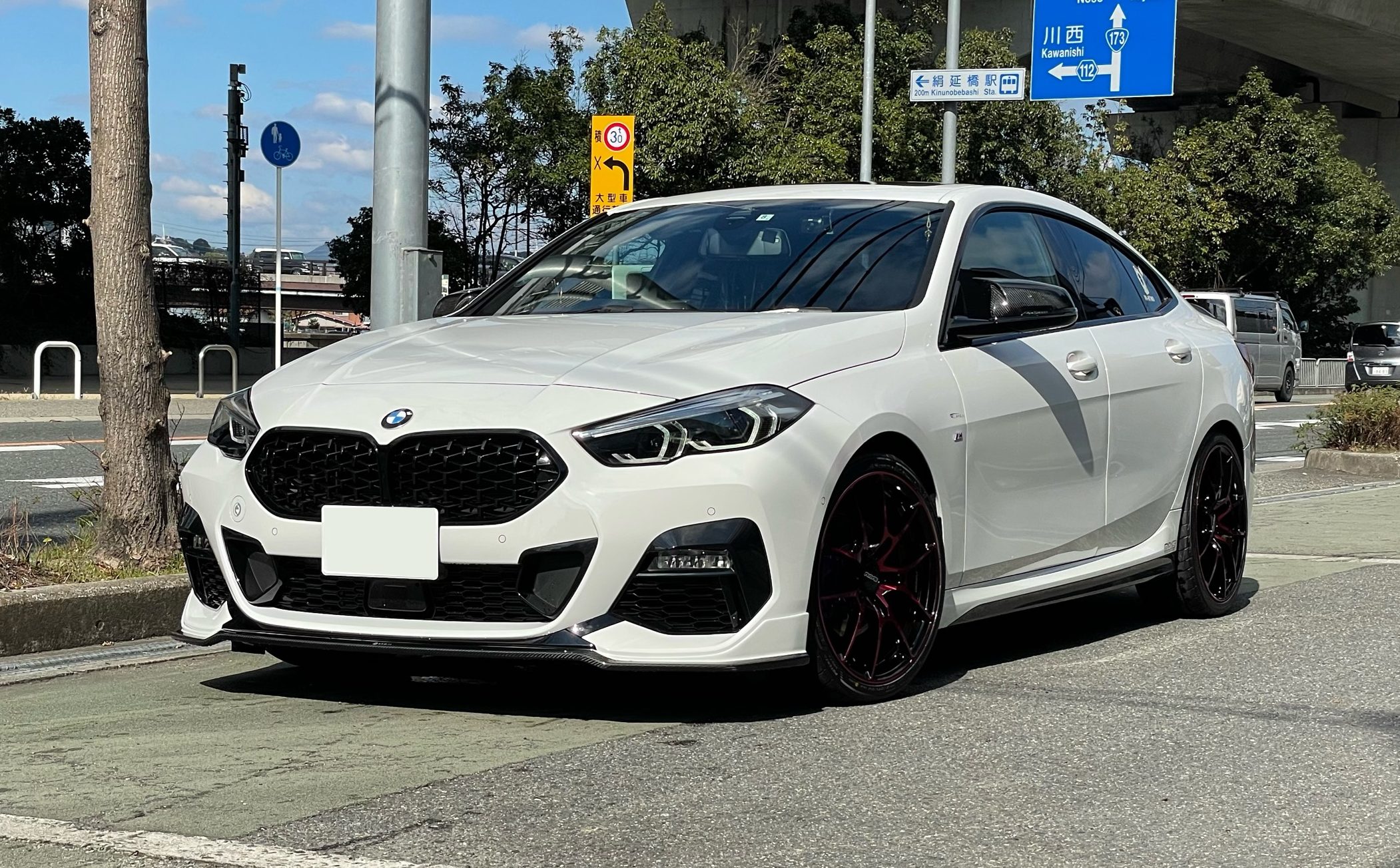 F44 218i Msport end.cc エアロでM235iスタイルに! - ALLZU Motorenbau : アルツモトーレンバウ