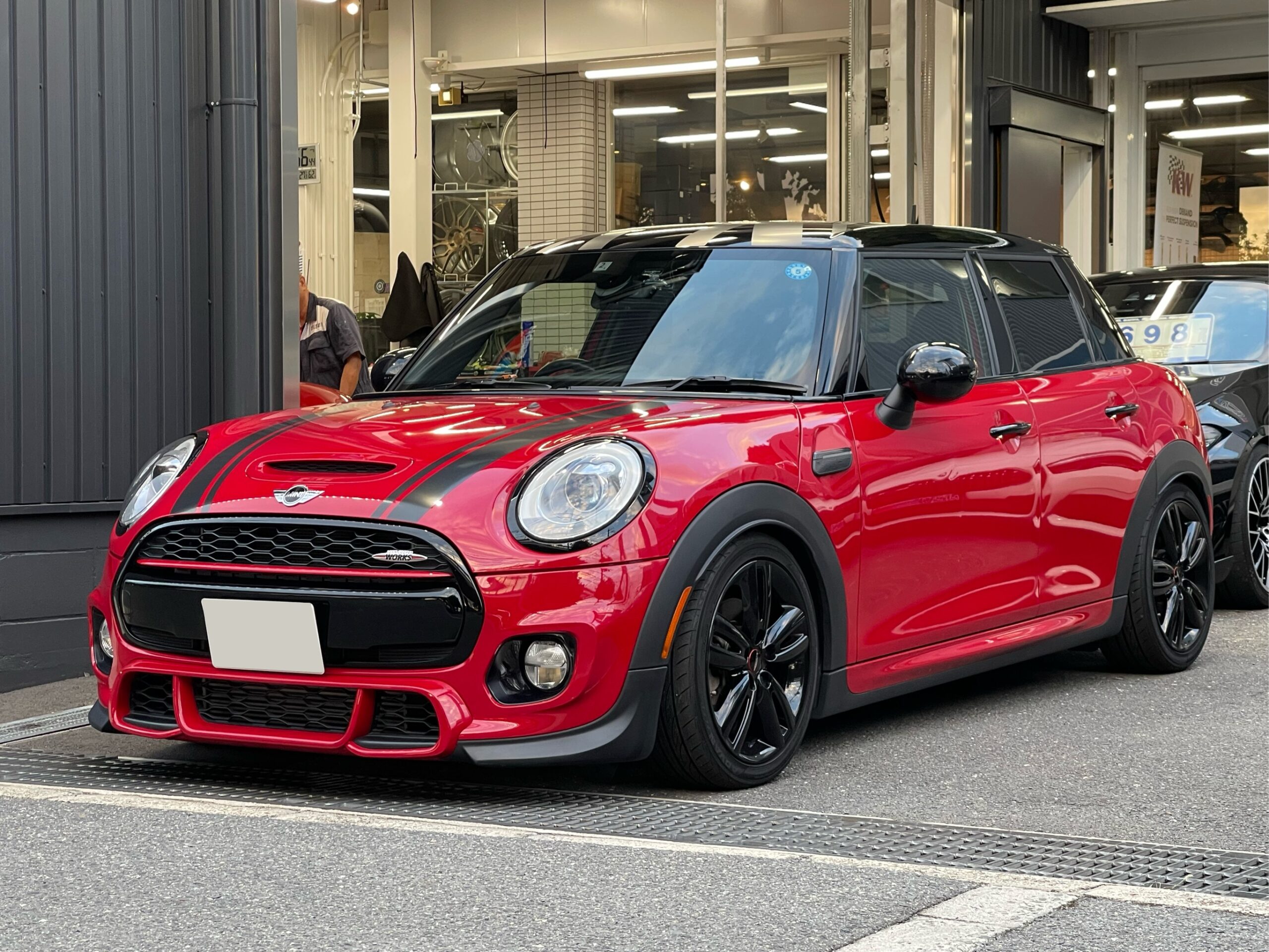 F55 Cooper SD に Eibach PRO-STREET-Sで見た目も乗り心地もええ塩梅に。 - ALLZU Motorenbau : アルツモトーレンバウ