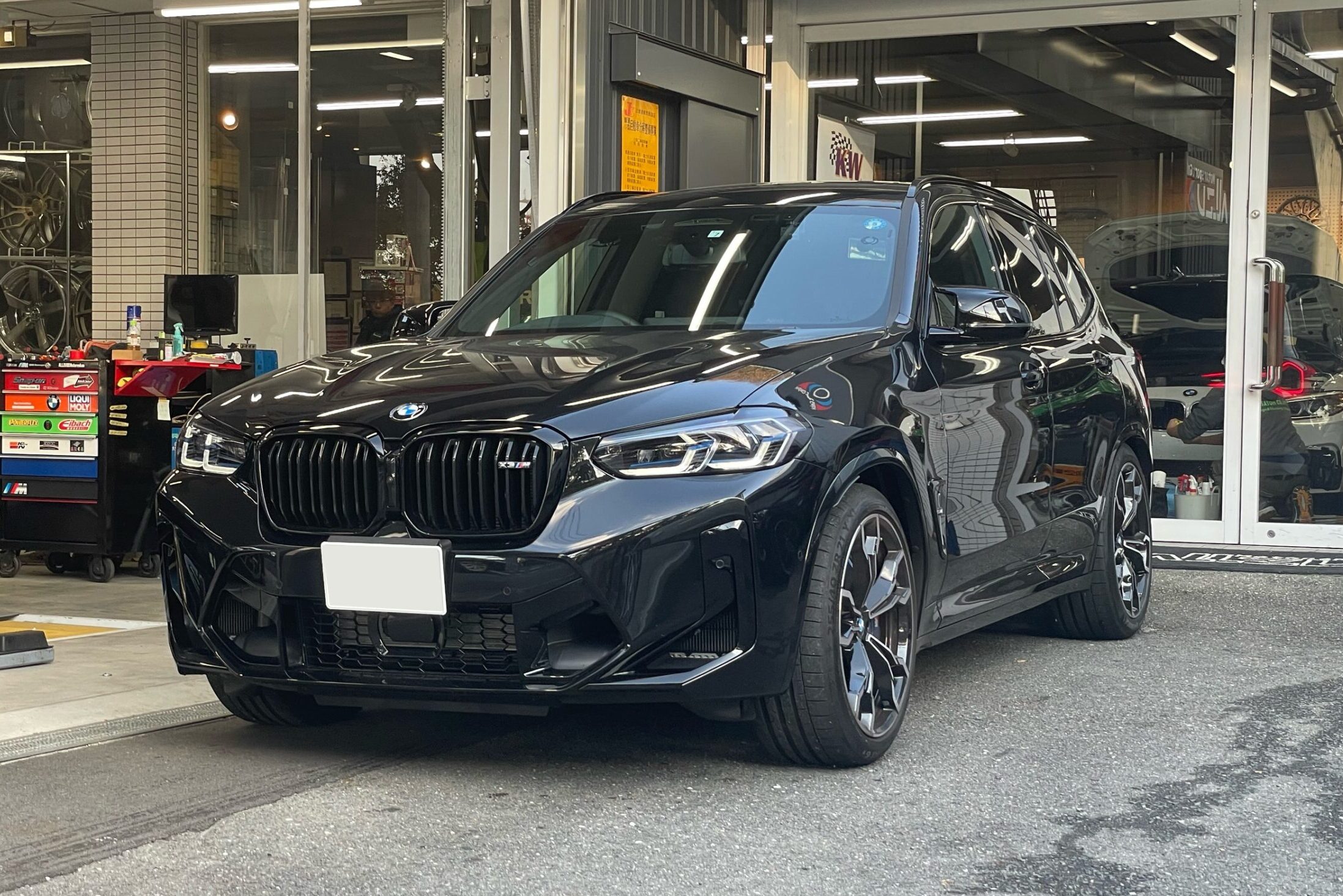 F97 X3M Competition に Diamond Swell BLACK VIOLETでオシャレにPPF！ - ALLZU ...