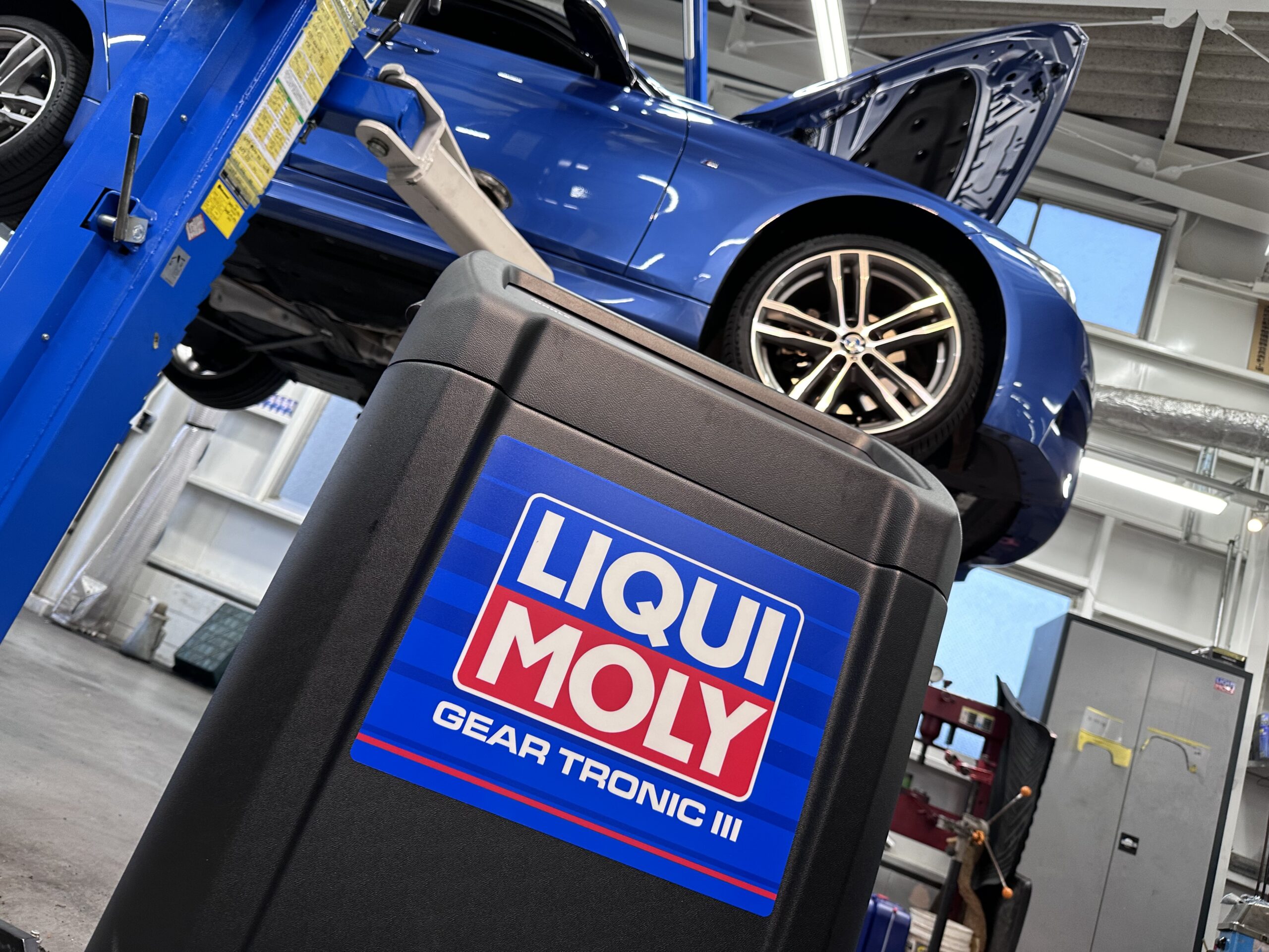 F31 320d Msport LCI 何度やっても凄さが実感できるLIQUI MOLY GEAR TRONIC Ⅲ ATF全量フラッシング ...
