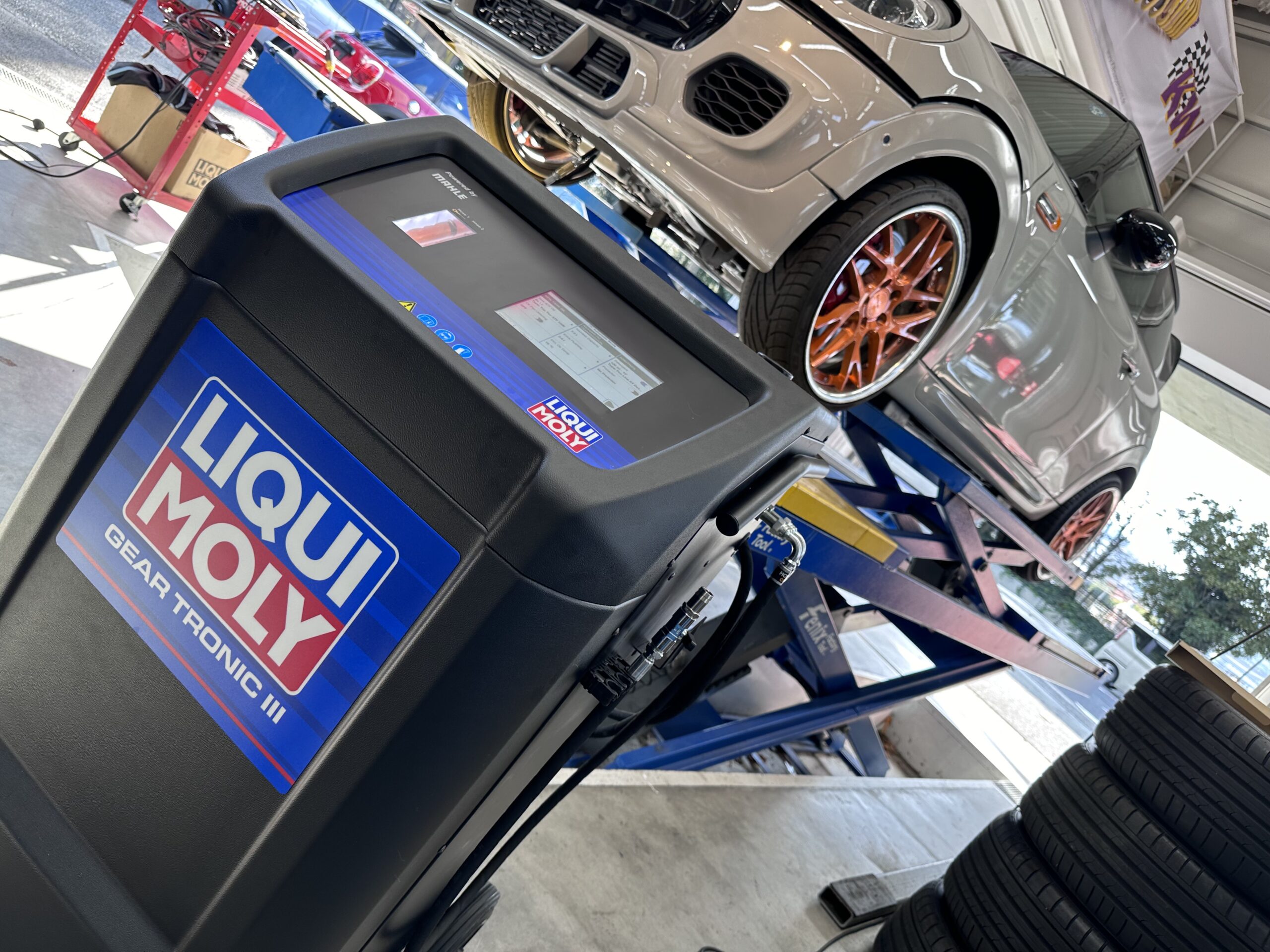 F56 JCW 8速 アイシン製AT LIQUI MOLY GEAR TRONICⅢ 施工。同AT搭載の方は必見です。 - ALLZU ...