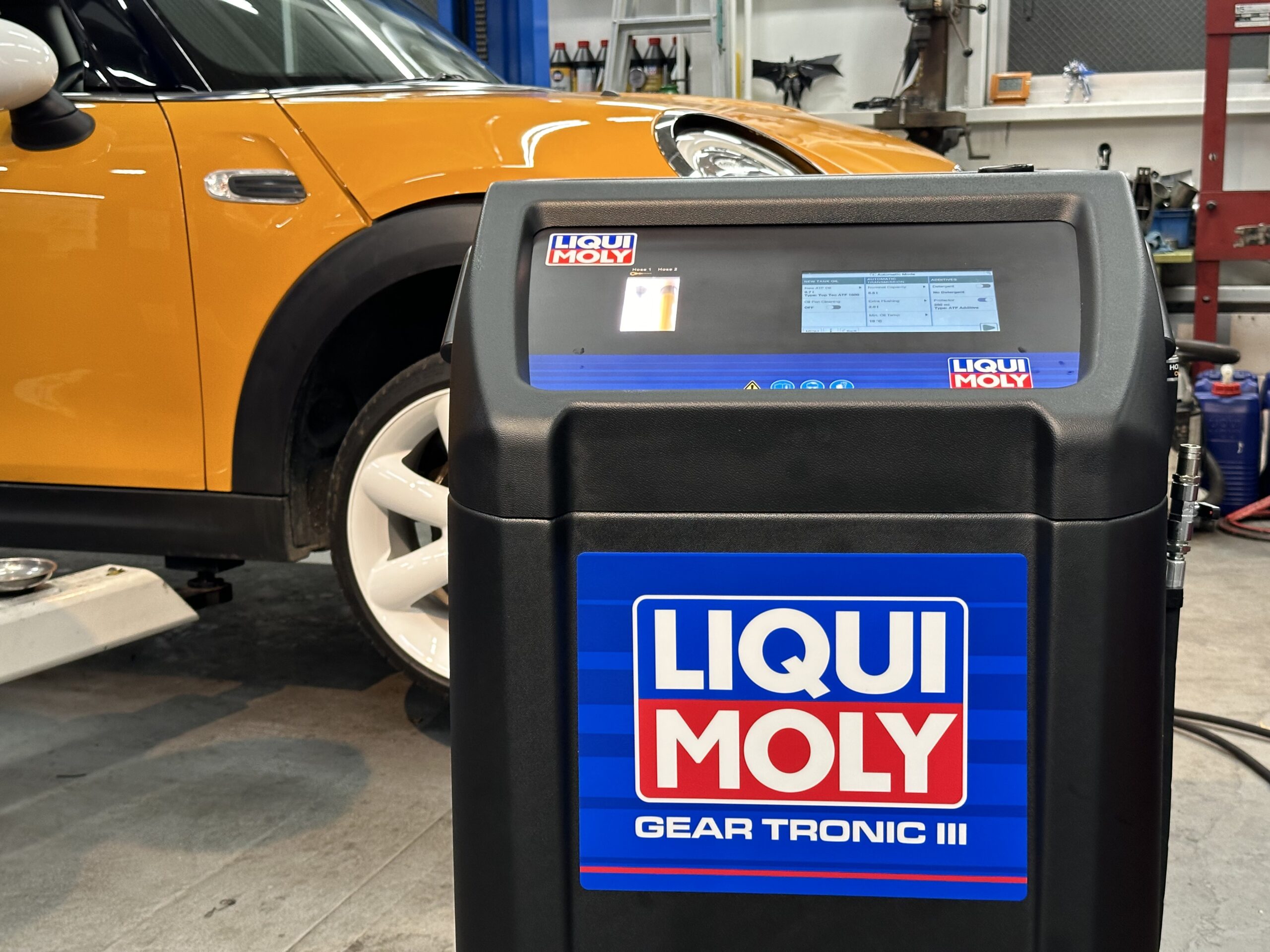 F56 COOPER D 62,000km ATF無交換 LIQUI MOLY GEAR TRONICⅢでATFフラッシング！ - ALLZU ...