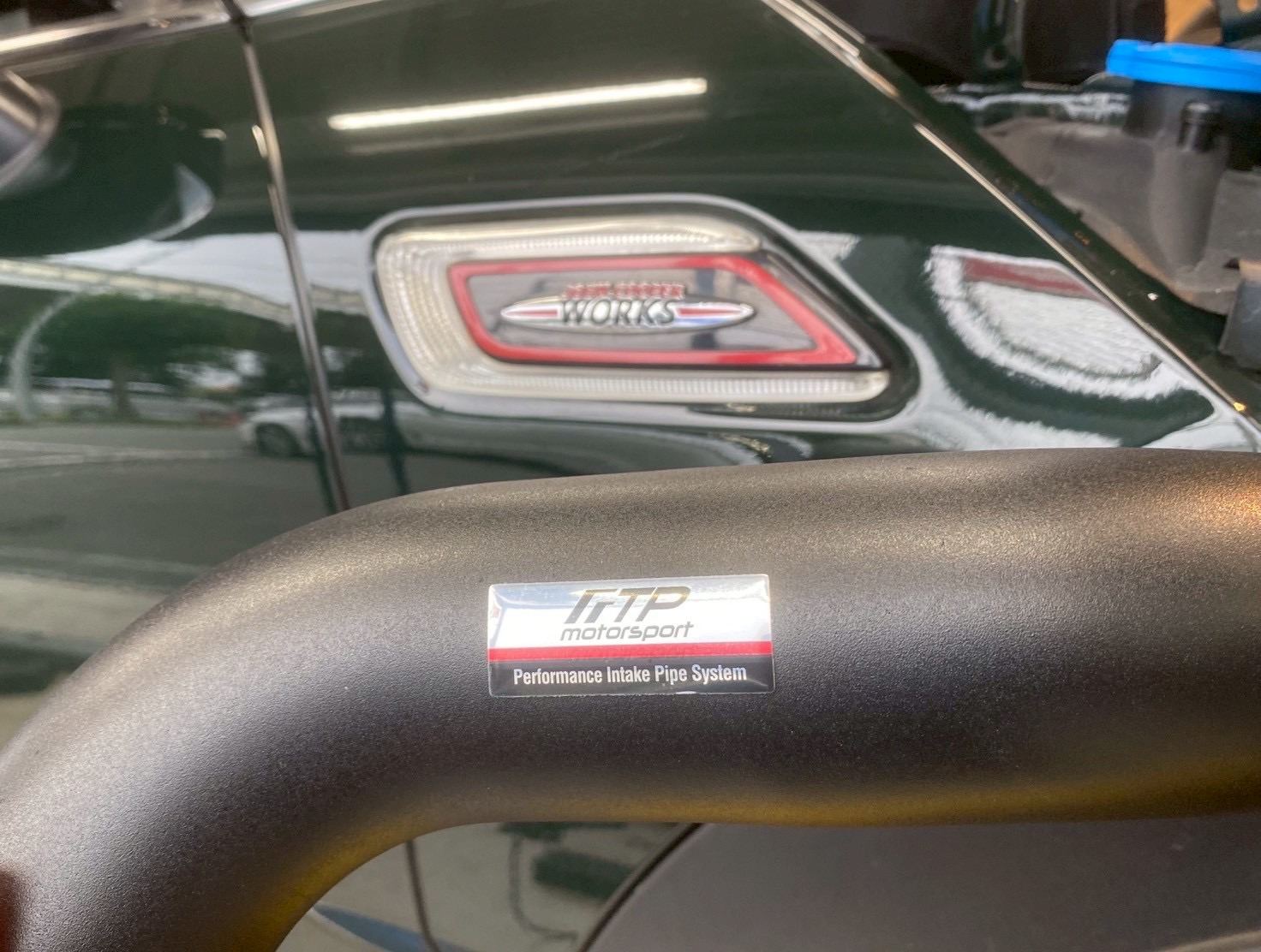 F54 JCW LCI に FTP MOTORSPORT INTAKE PIPE。 - ALLZU Motorenbau : アルツモトーレンバウ